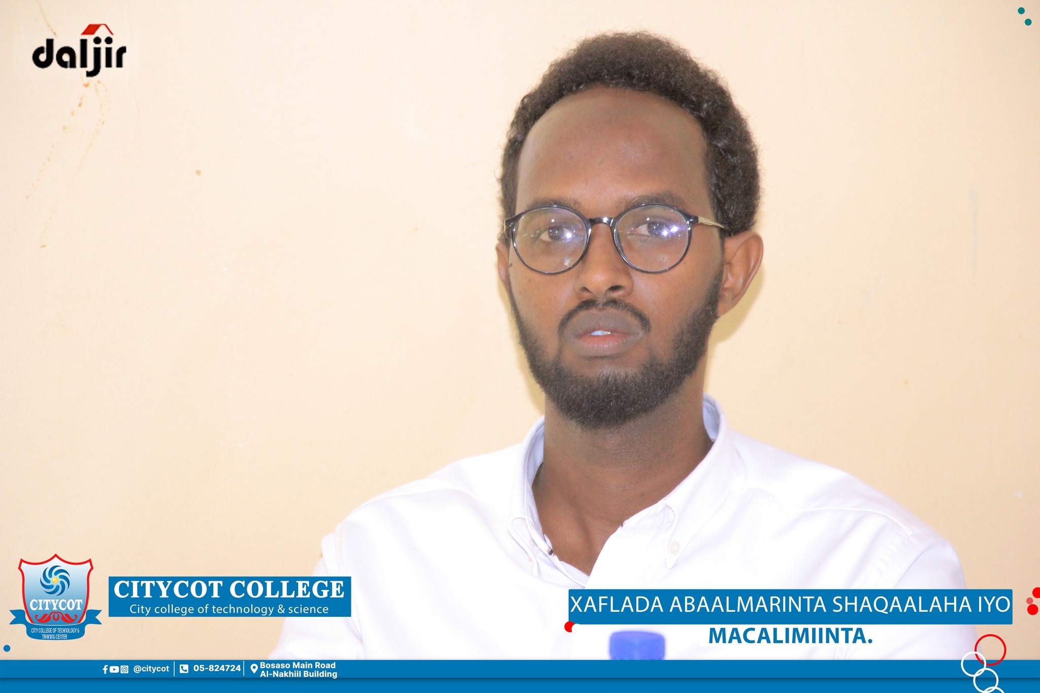 Xaflada abaalmarinta shaqaalaha iyo macalimiinta. - CITYCOT University